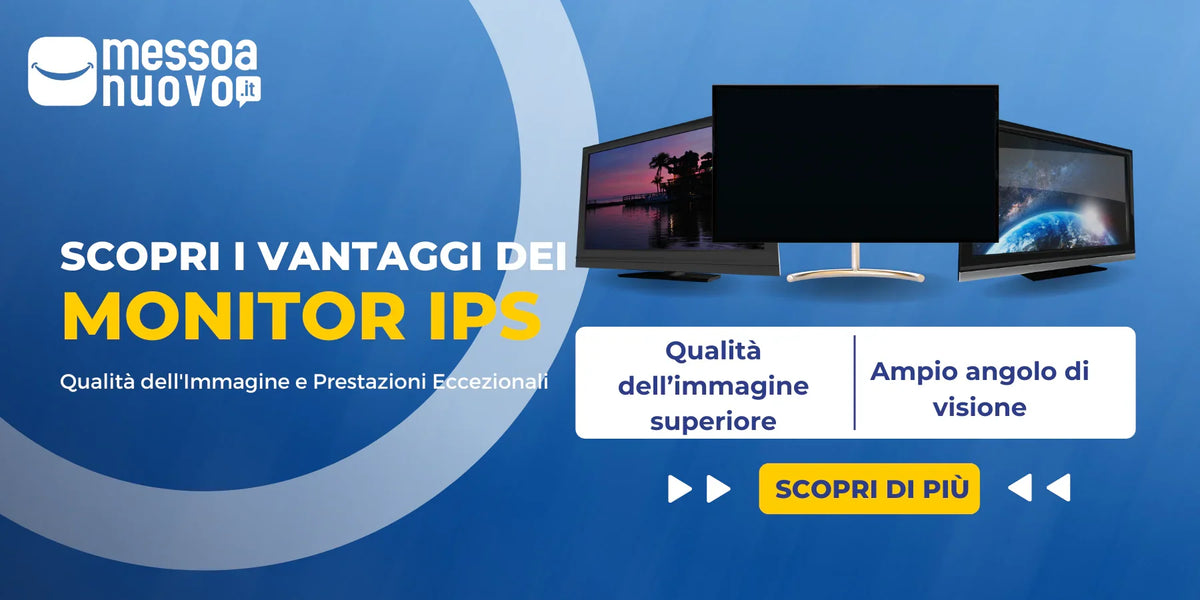 Monitor IPS: Qualità dell'Immagine e Prestazioni Superiore – Messoanuovo.it